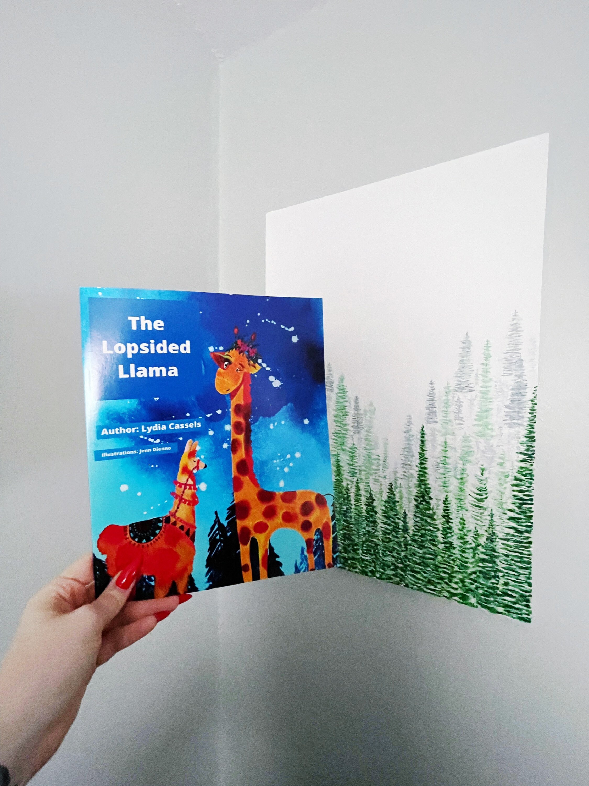 The Lopsided Llama Book. Childrens Book. 8x12. By: Lydia Cassels and ...
