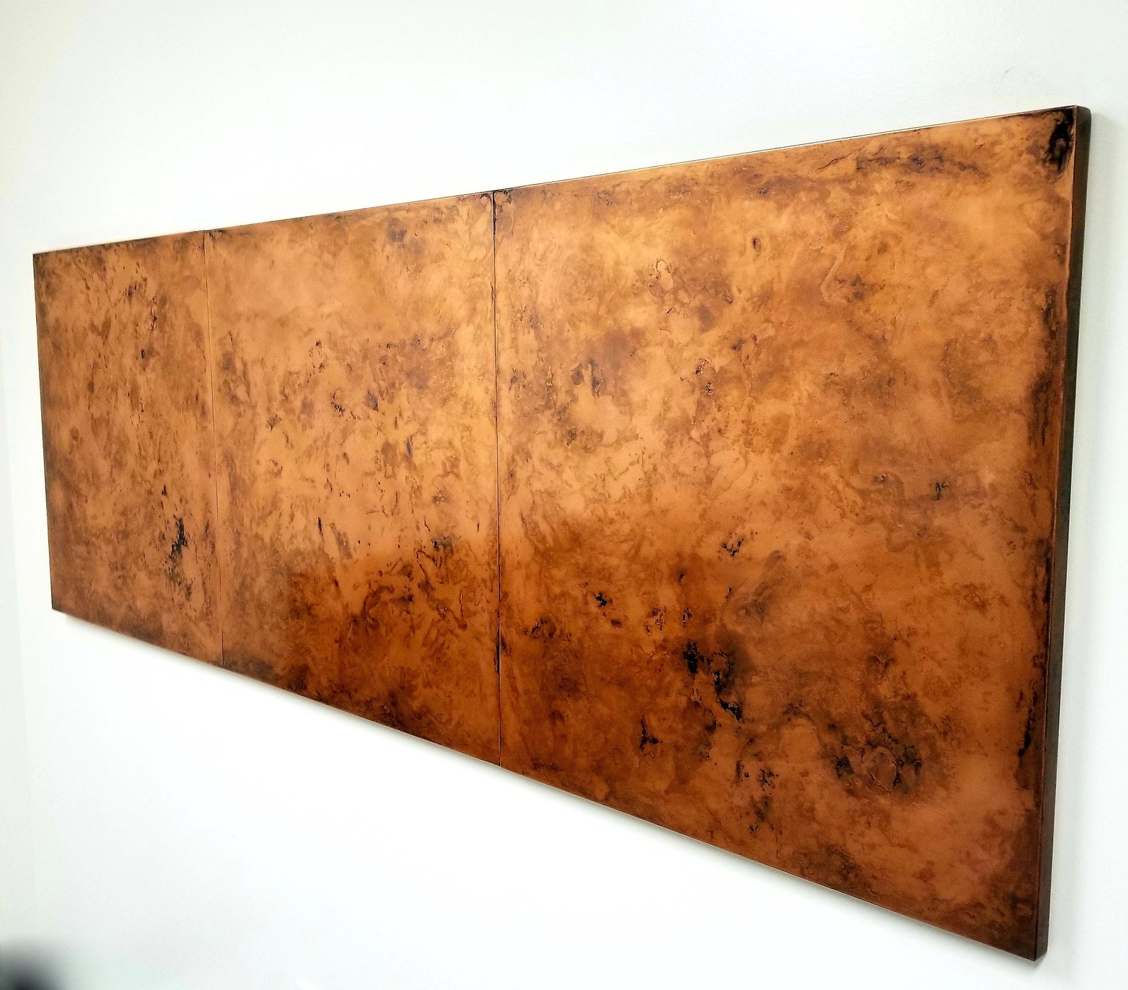 Copper Panled Headboard Queen Size Headboard Modern - Etsy