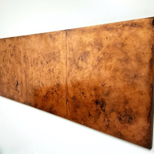 Copper Panled Headboard Queen Size Headboard Modern - Etsy