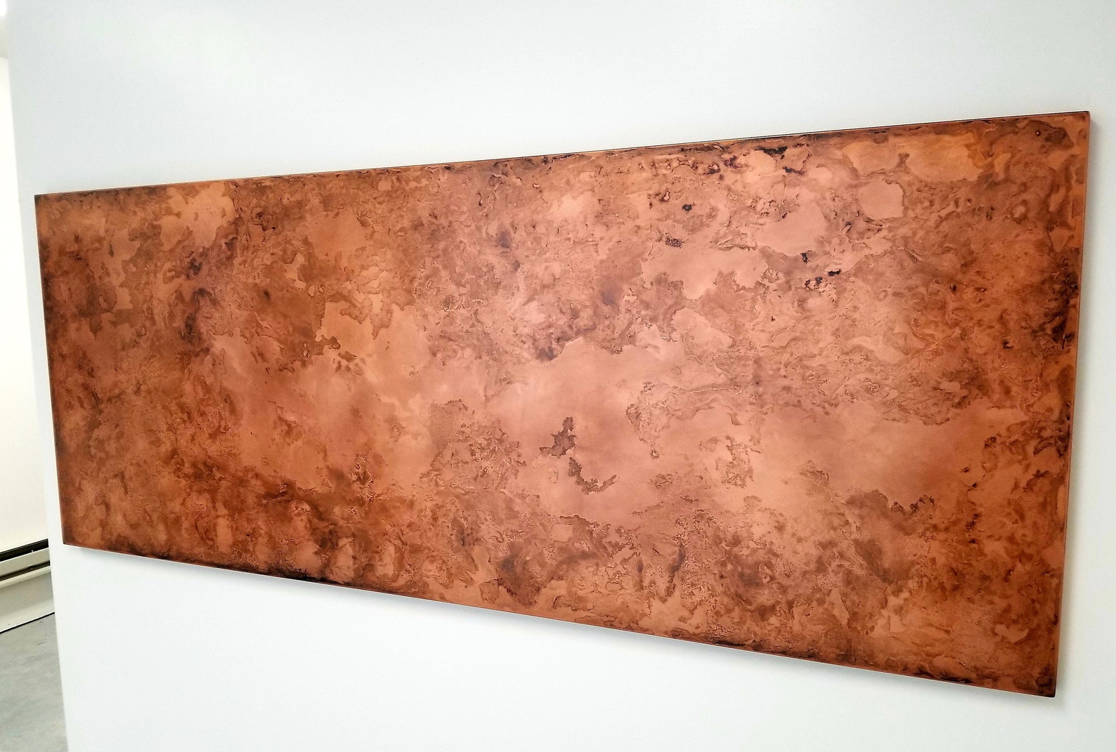 Aged Copper Headboard King Size Headboard Contemporary - Etsy