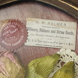 Upcycled Antique Curb Glass Antique Frame Faux Rose Bouquet Handmade - Etsy