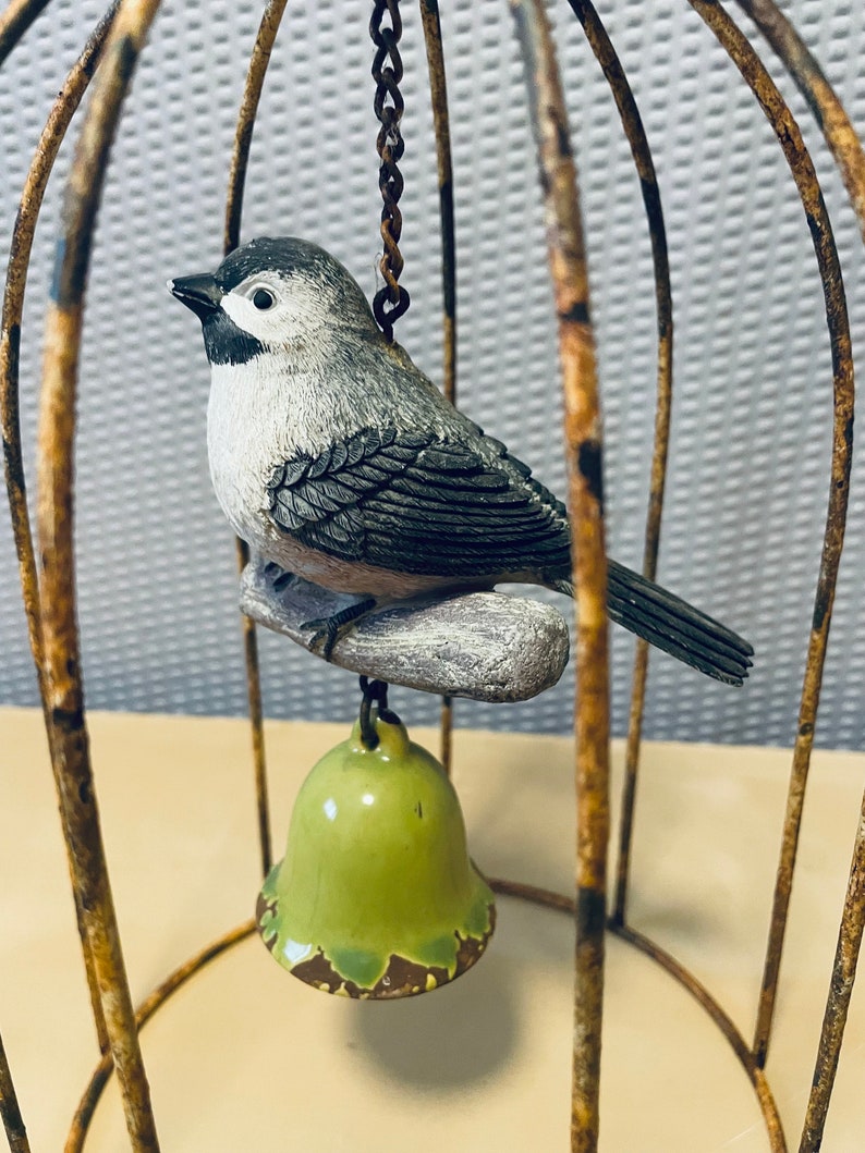 Vintage Hanging Metal Bird Cage Rusty Crusty Garden Art Shabby Chic - Etsy