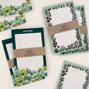 Plant Notepad - Etsy