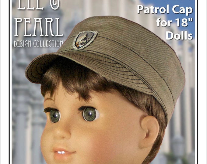 L&P 1006: Patrol Cap Pattern for 18 Inch Dolls Such as American Girl ...