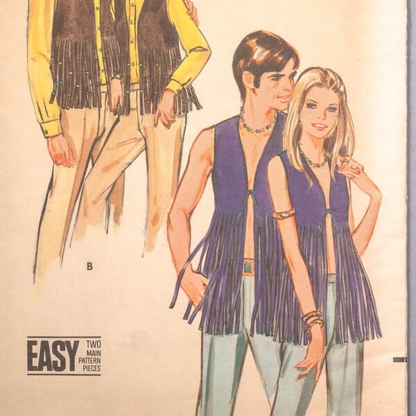 Leather Vest Pattern - Etsy