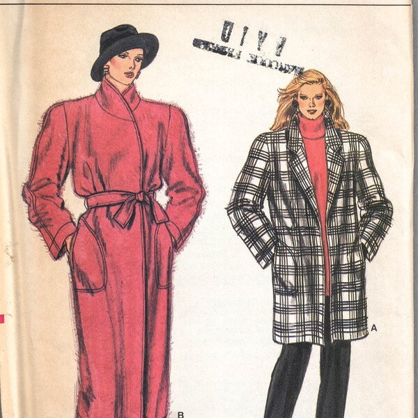 Wrap Coat Pattern - Etsy