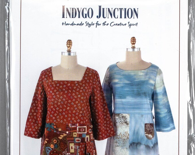 Indygo Junction IJ807 Szs S-XXL Day Shift Dress or Pullover Tunic ...