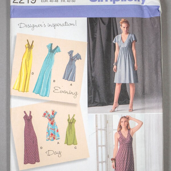 Empire Waist Dress Pattern - Etsy