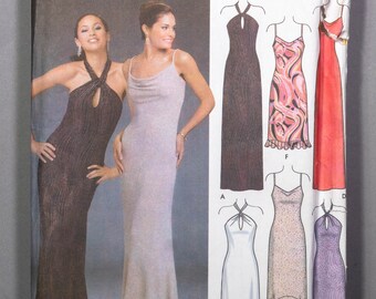 S5095 Szs 12-18 Simplicity 5095 Evening Gown Prom Bridal Formal ...