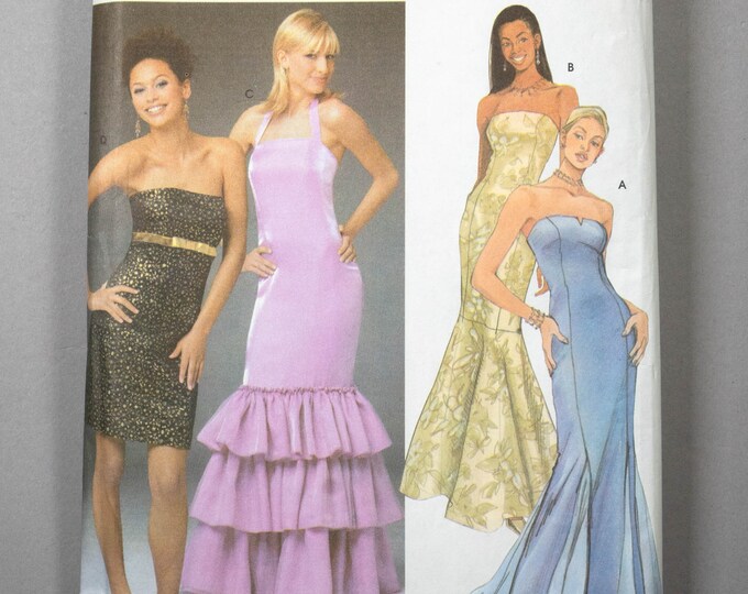 S5095 | Szs 12-18 | Simplicity 5095 Evening Gown Prom Bridal Formal ...