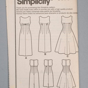 S3673 | 6-8-10-12-14 | Simplicity 3673 1950s Vintage Reprint Women's ...