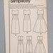 S3673 6-8-10-12-14 Simplicity 3673 1950s Vintage Reprint Women's Sewing ...