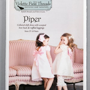 F746 | Child Sizes 2T to 10 | Violette Field Threads PIPER Sewing ...