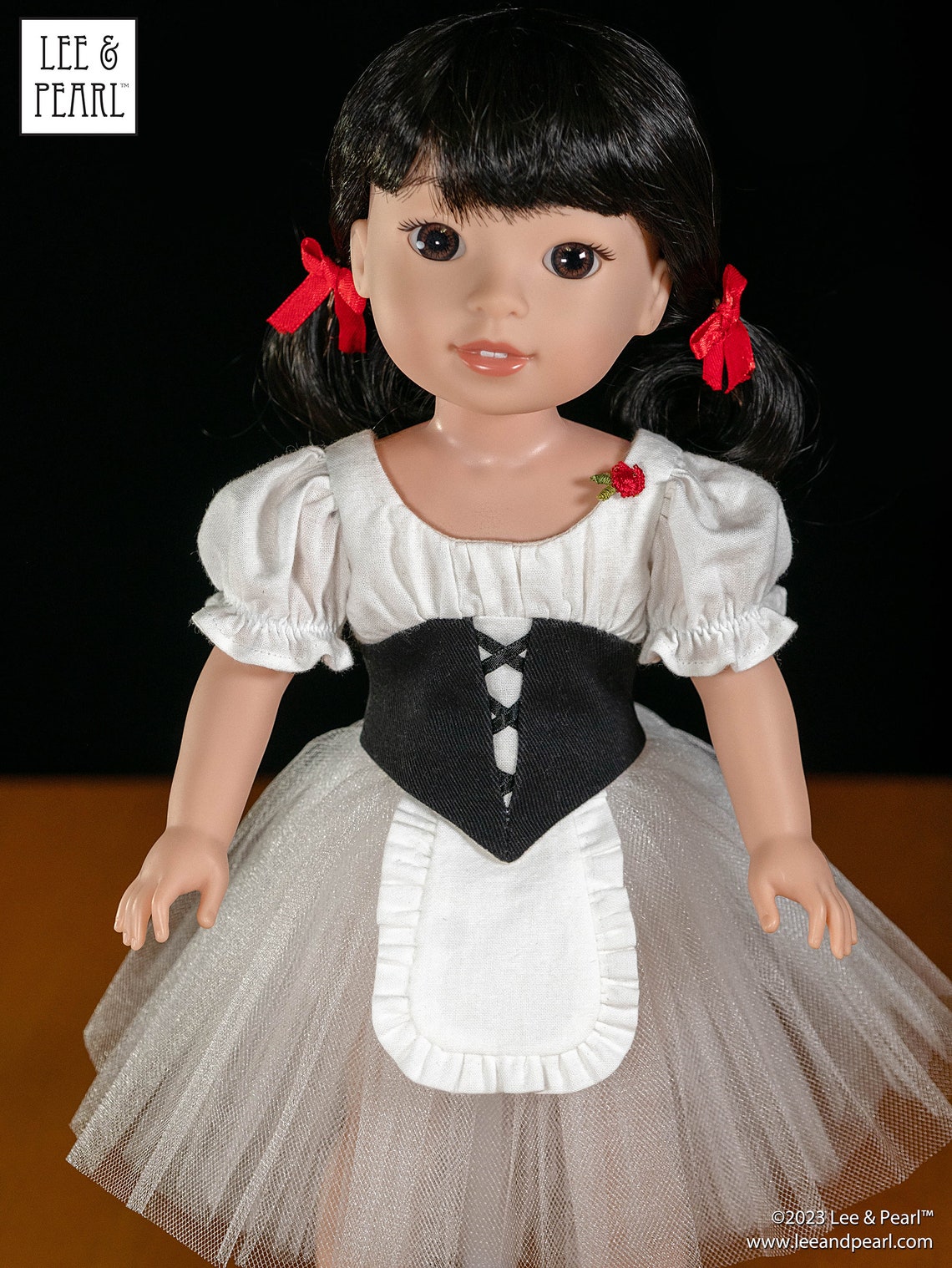 L&P 1078: Village Dance Peasant Style Ballet Bodice + Apron Pattern for ...