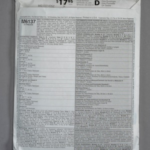 M6137 | 18 Inch Doll | Mccalls Crafts 6137 Sewing Pattern for 18" Doll ...