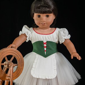 L&P 1078: Village Dance Peasant Style Ballet Bodice + Apron Pattern for ...