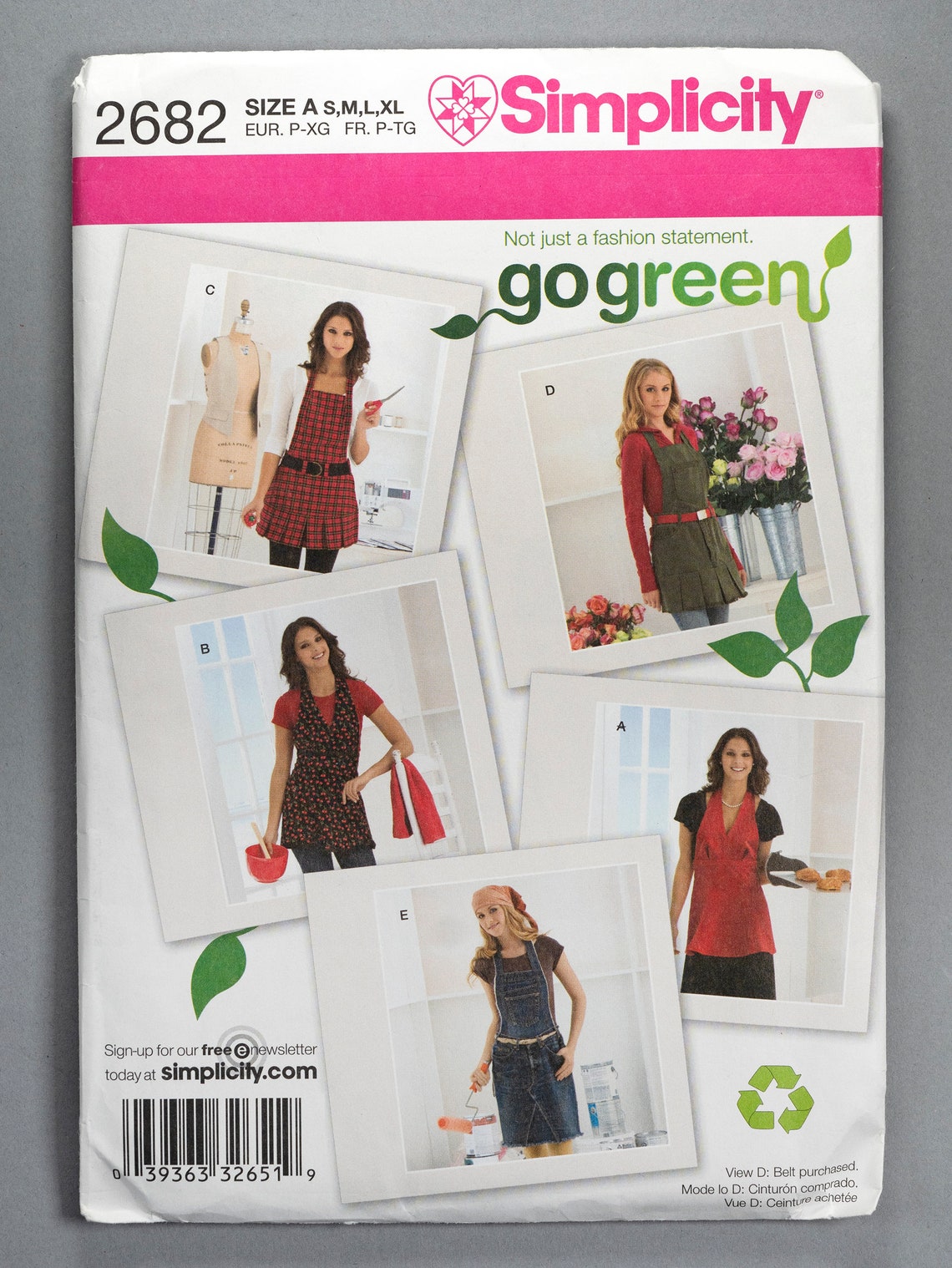 S2682 S-M-L-XL Simplicity 2682 Women's Sewing Pattern - Etsy