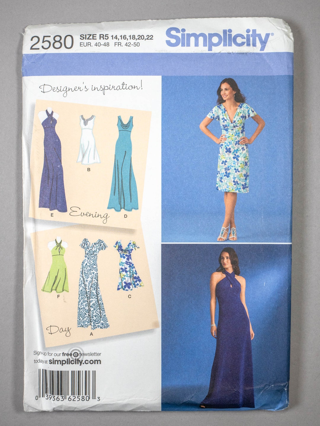 S2580 | Szs 14-22 | Simplicity 2580 Designers Inspiration Day or ...