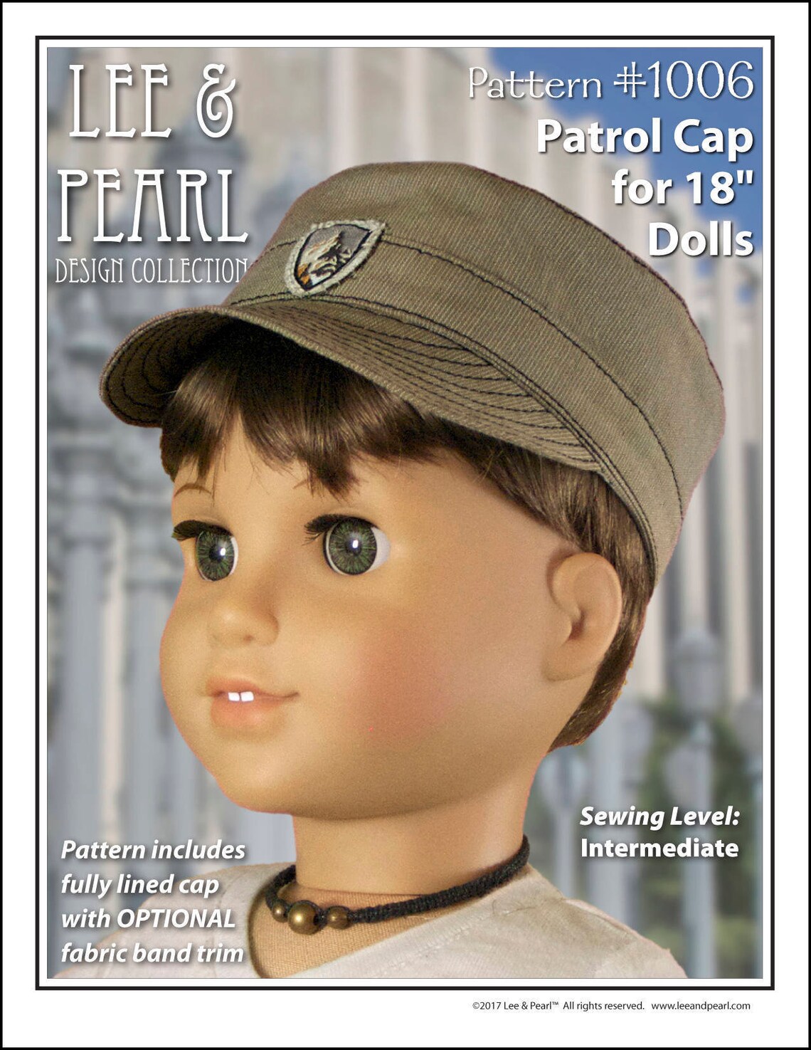 L&P 1006: Patrol Cap Pattern for 18 Inch Dolls Such as - Etsy Canada