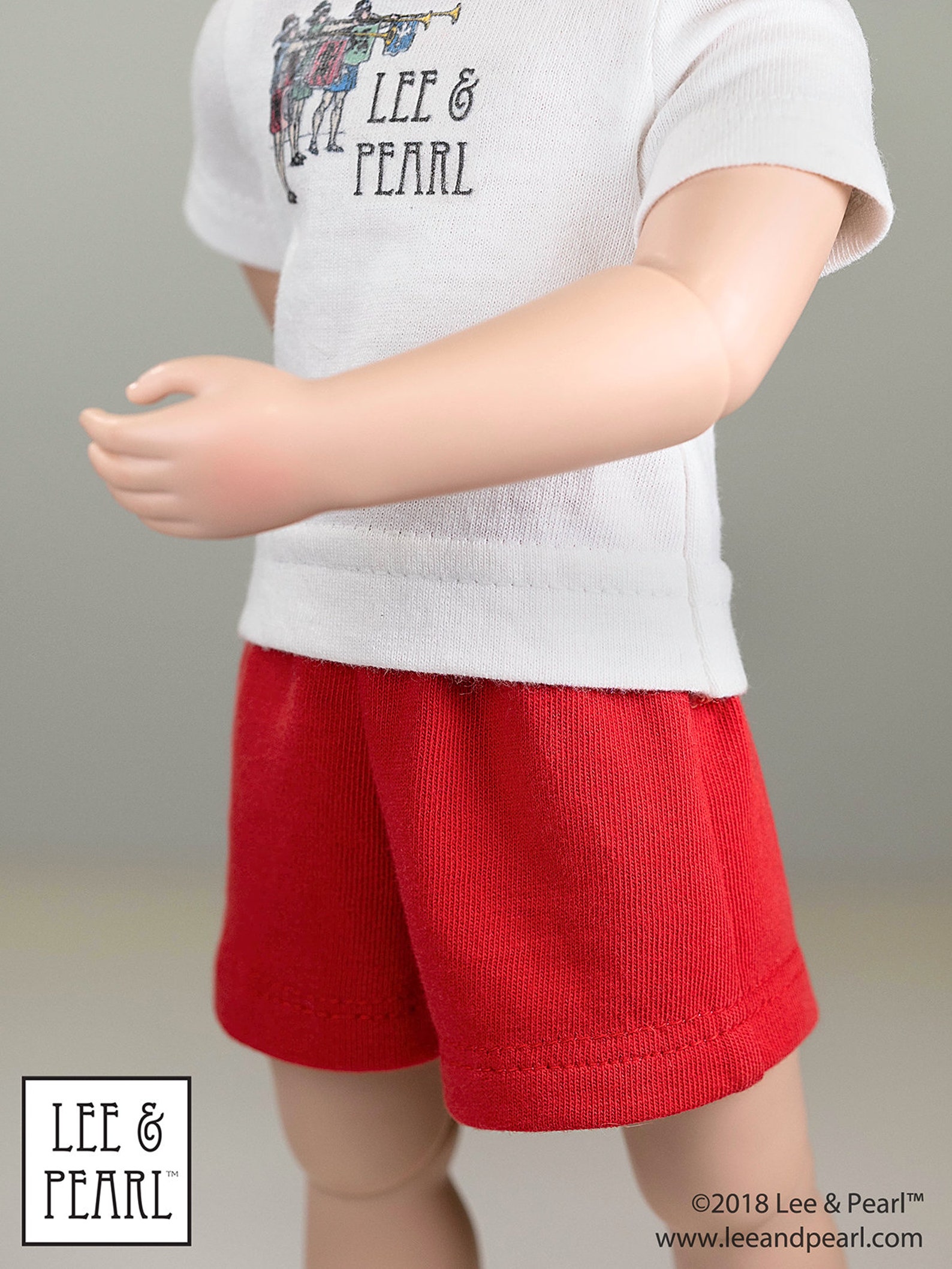 L&P 101: Gym Shorts Pattern for 16 Inch A Girl for All Time Dolls ...