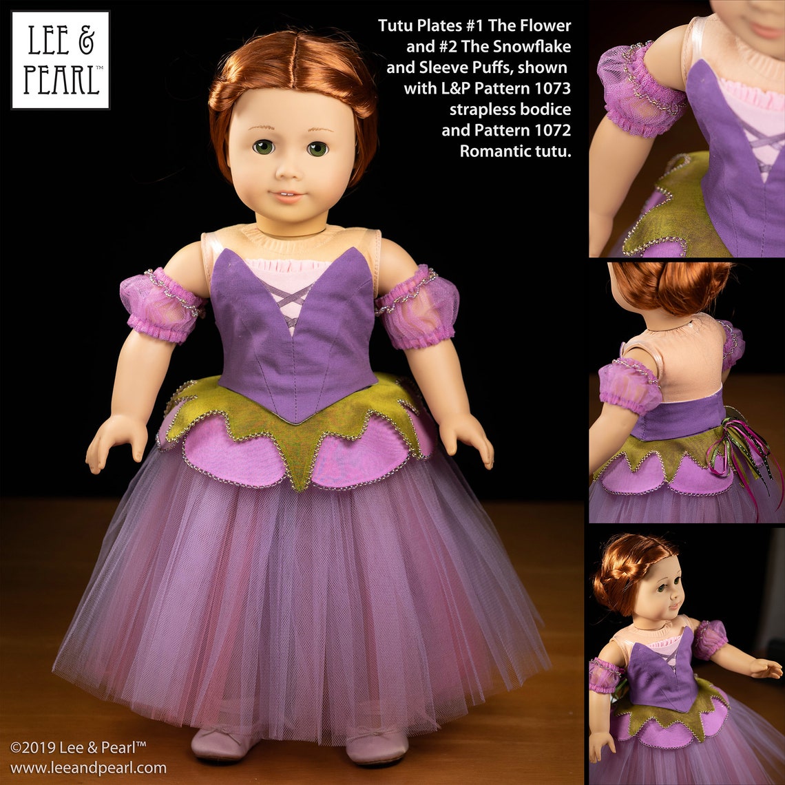 L&P 1074: Mix-and-match Ballet Costume Accessories Pattern — Tutu ...