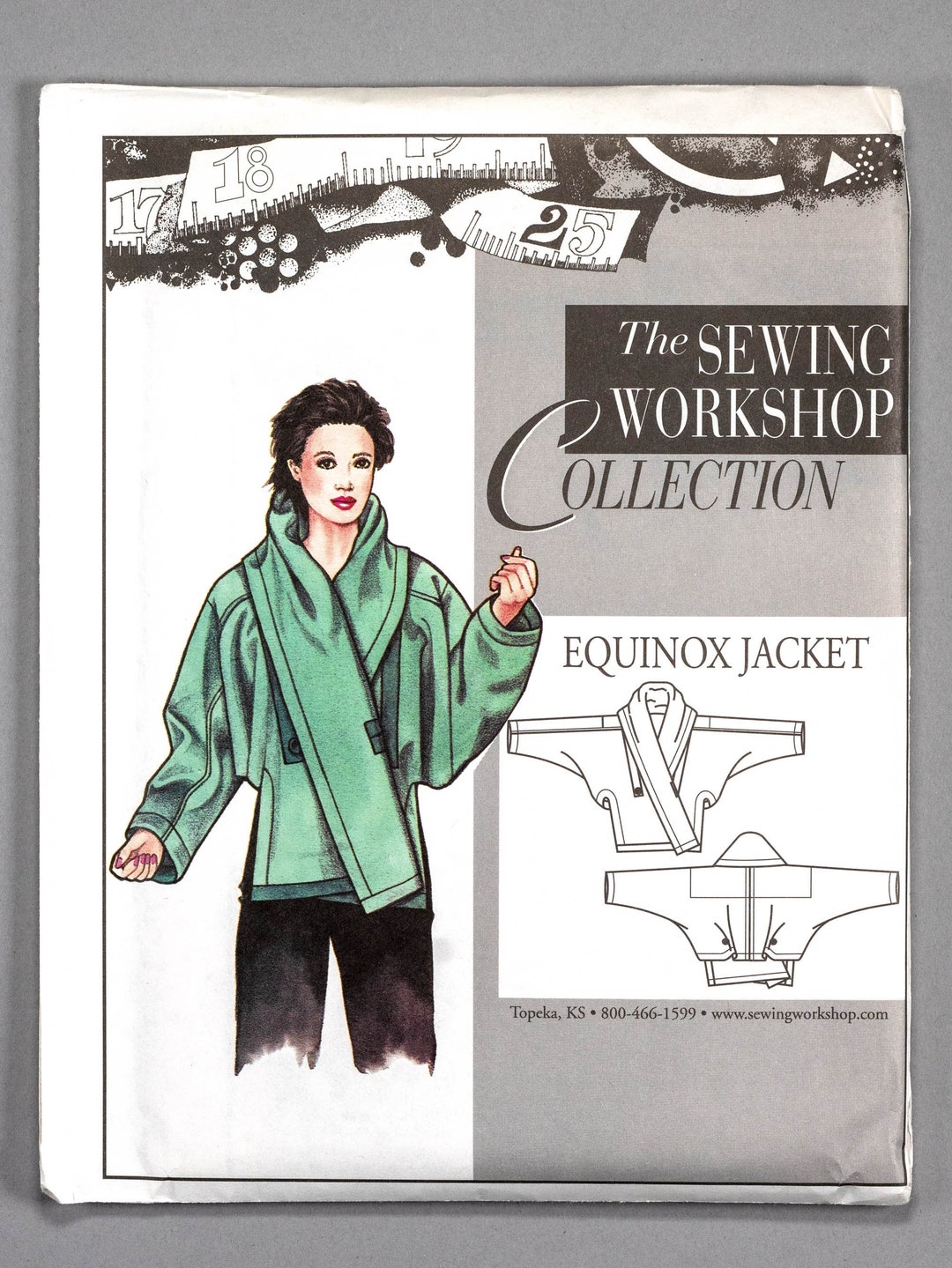 The Sewing Workshop Collection Equinox Jacket Sewing Pattern | Szs 8-22 ...
