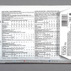 S1300 Sz 14-22 Simplicity 1300 Lolita Inspired Costume - Etsy