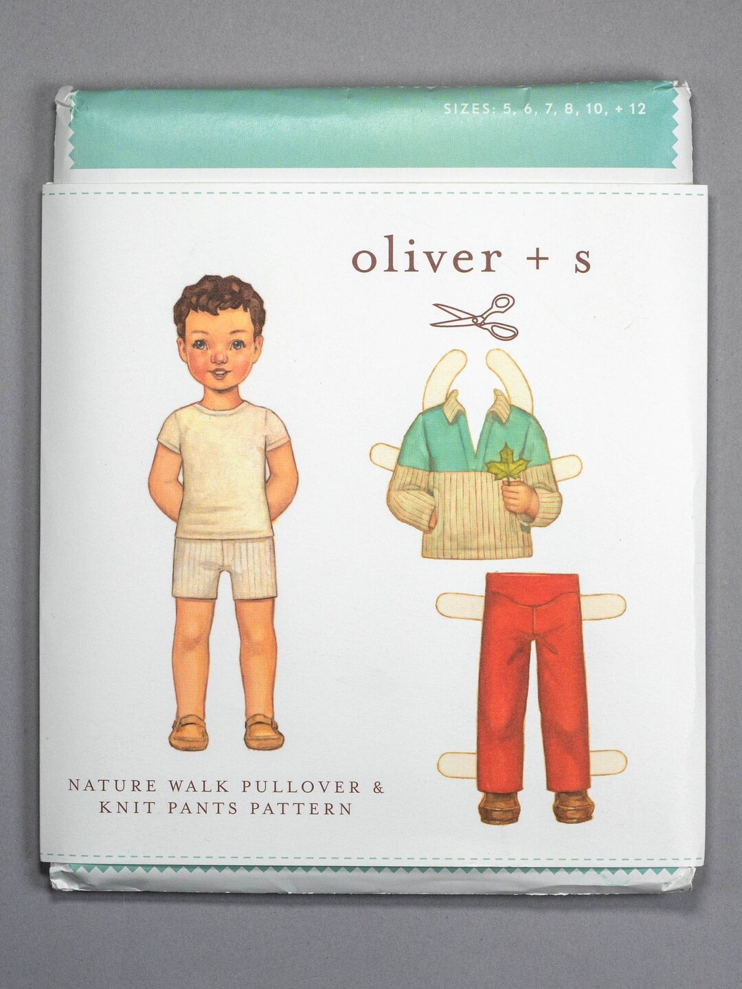 Oliver + S Nature Walk Pullover & Knit Pants | Child 5-12 | Sewing ...