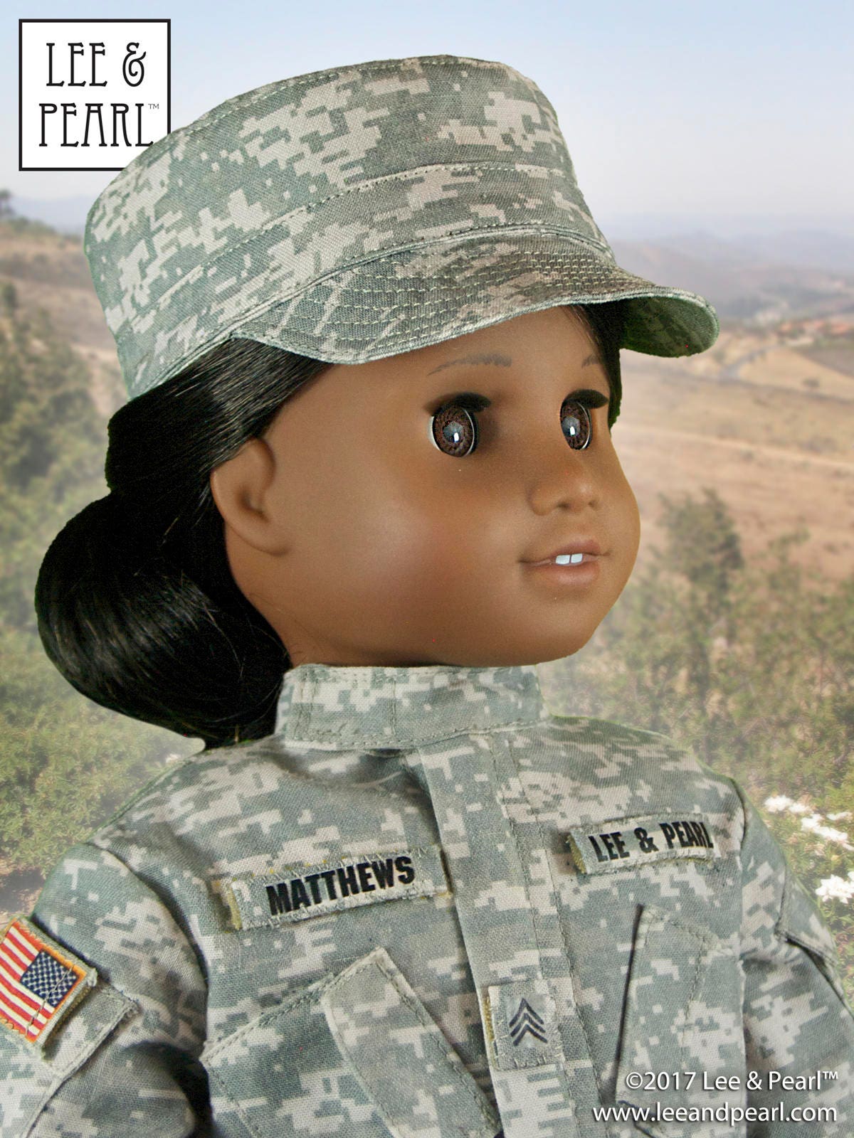 L&P 1006: Patrol Cap Pattern for 18 Inch Dolls Such as | Etsy