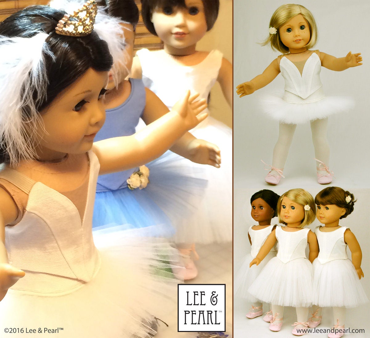 L&P Ballet Performance Bundle for 18 Inch Dolls Such as American Girl ...