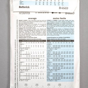 B4669 | Szs 14-20 | Butterick 4669 Making History Misses Laced Corset ...