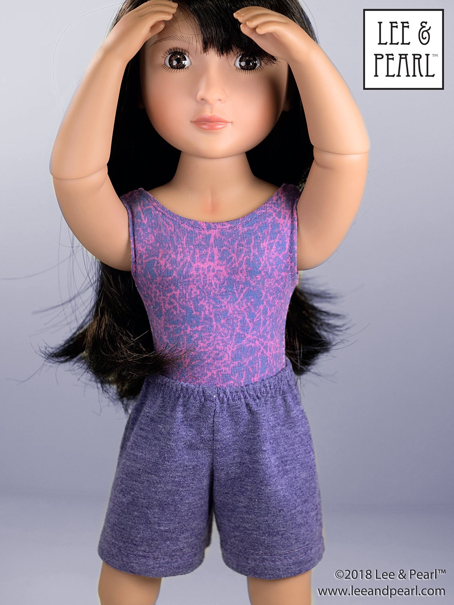 L&P 101: Gym Shorts Pattern for 16 Inch A Girl for All Time Dolls ...