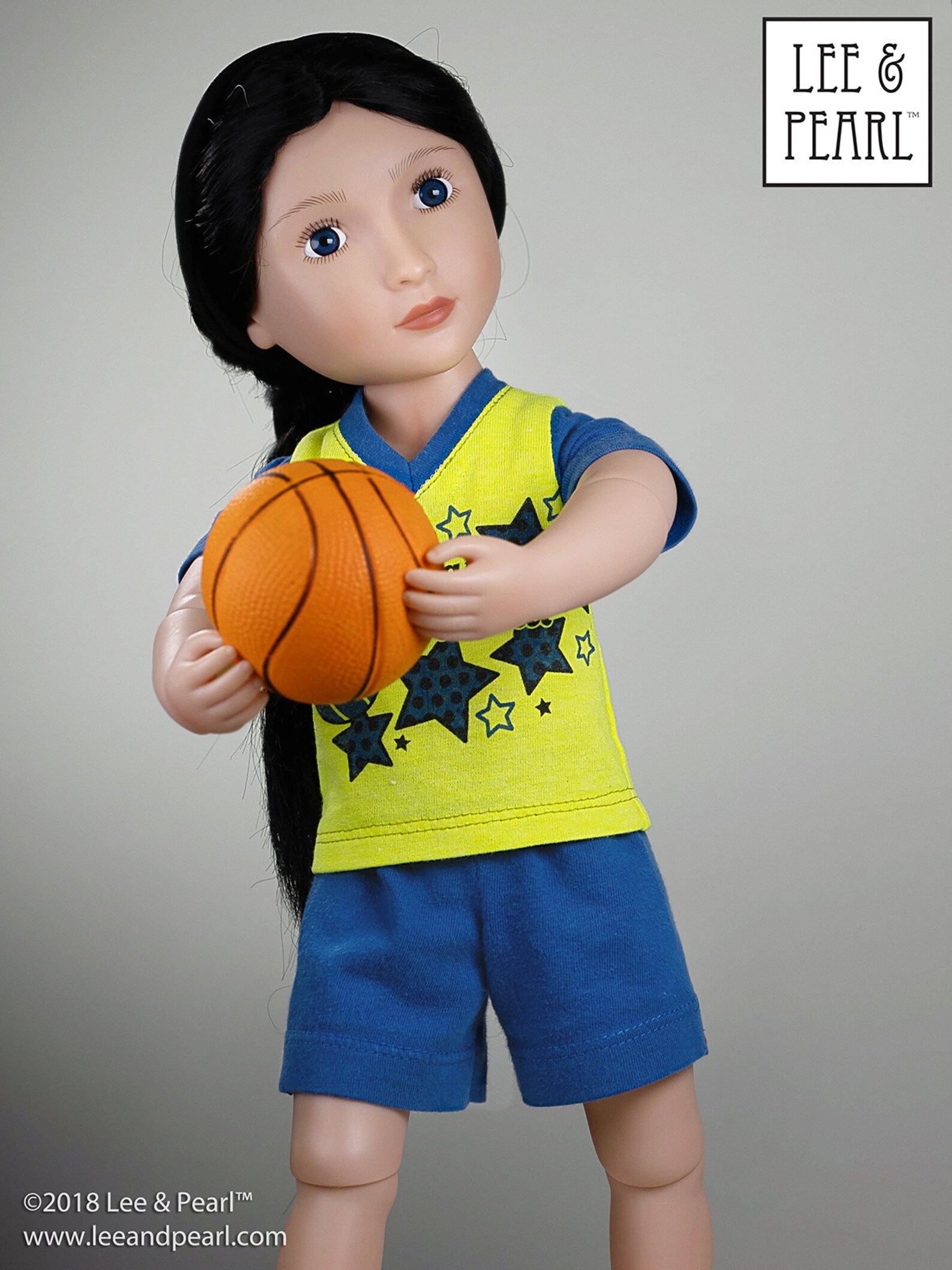 L&P 101: Gym Shorts Pattern for 16 Inch A Girl for All Time Dolls ...