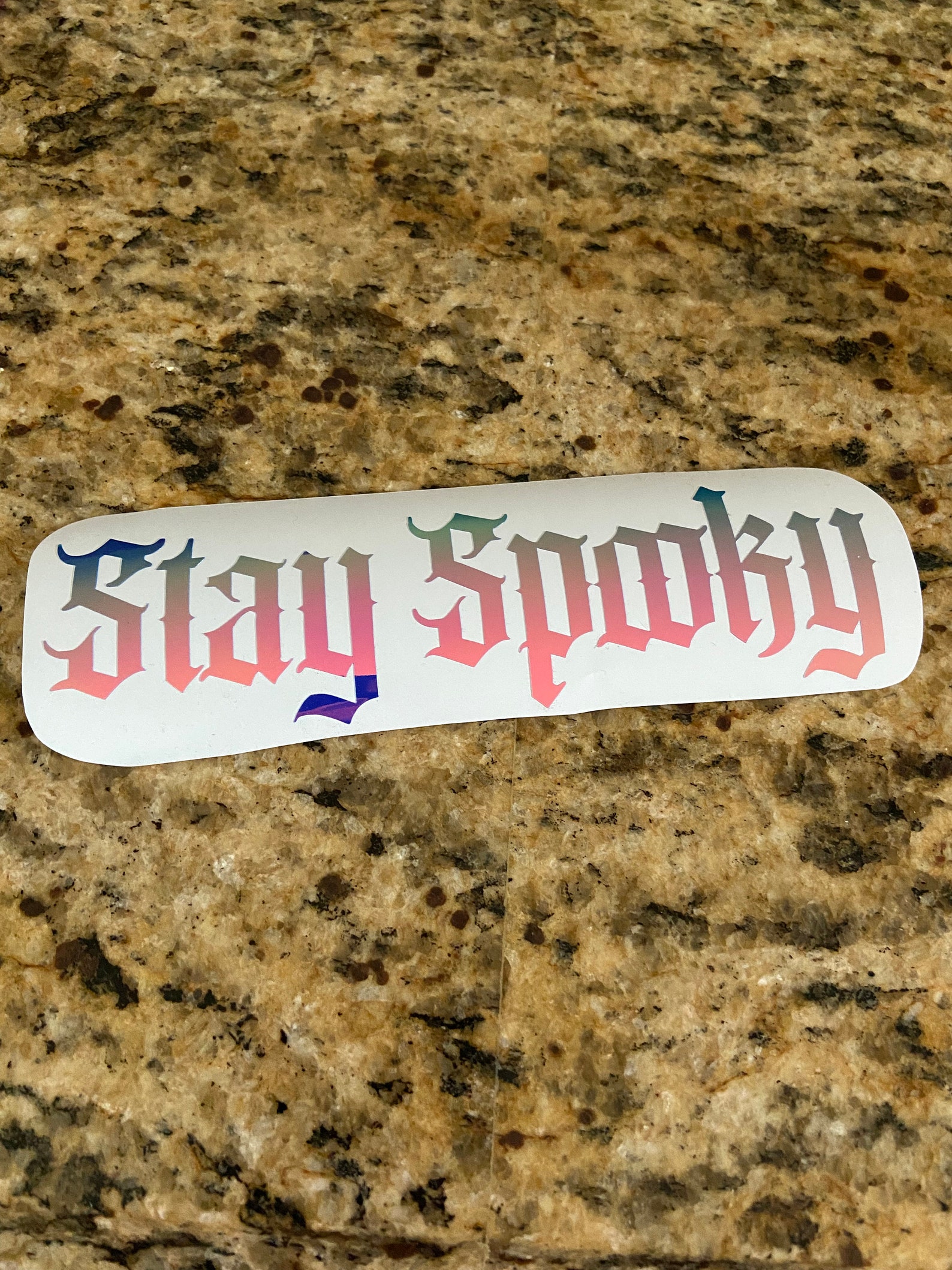 Stay Spooky Halloweeen Vinyl Car Decal Car Sticker Halloween - Etsy