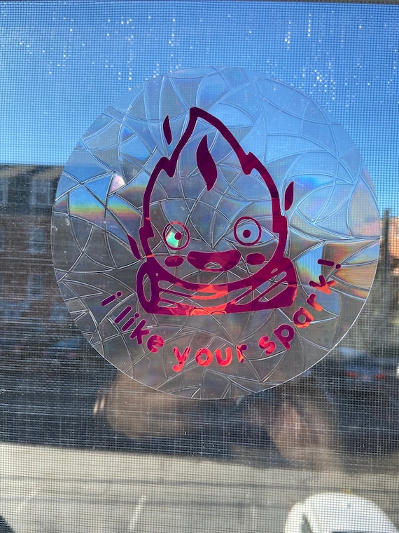 Bumper Stickers I Like Your Spark Calcifer Vinyl Car Decal Paper ...