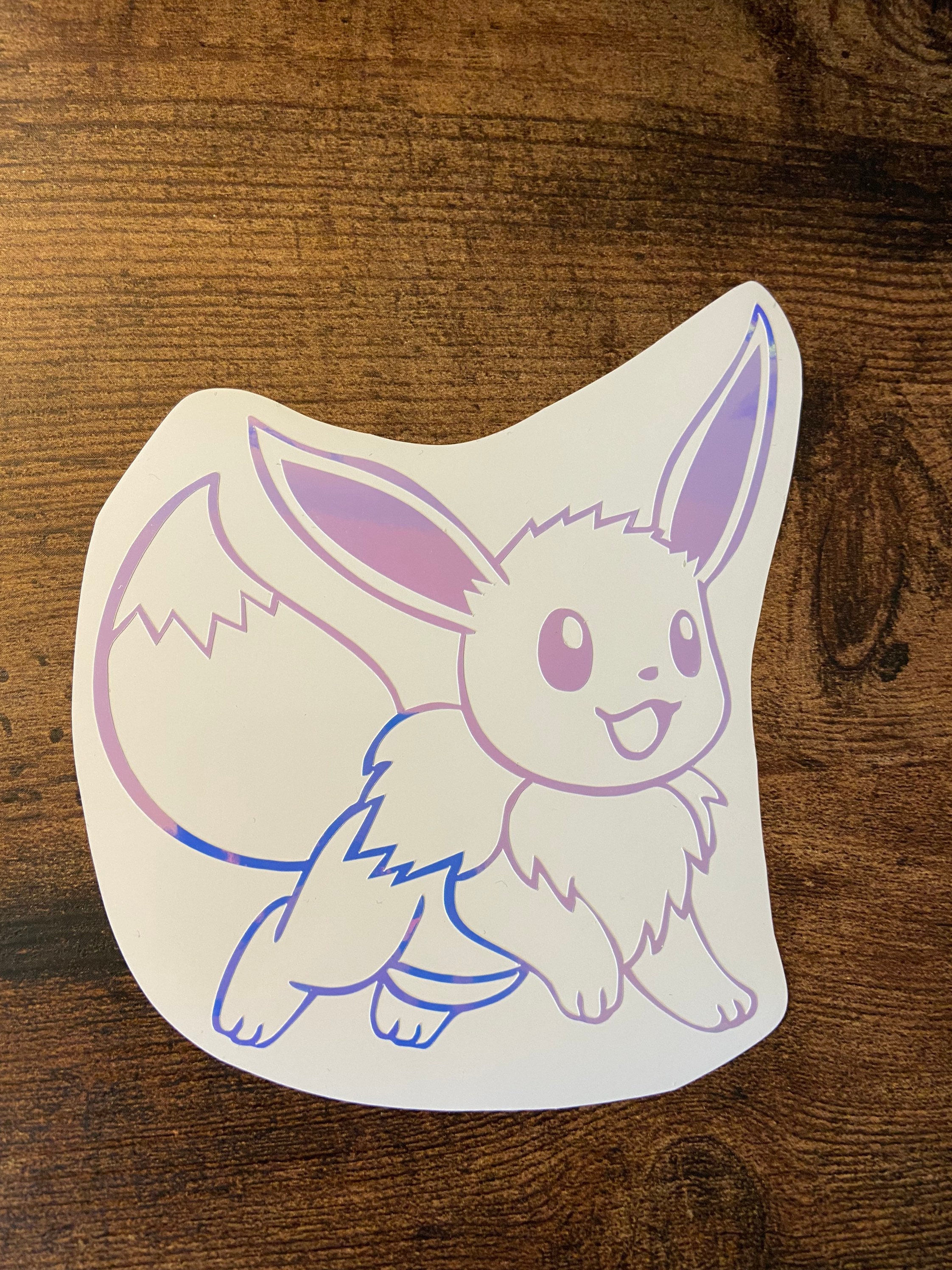 Eevee Pokemon Anime Car Decal Pokemon Stickers Pokemon | Etsy