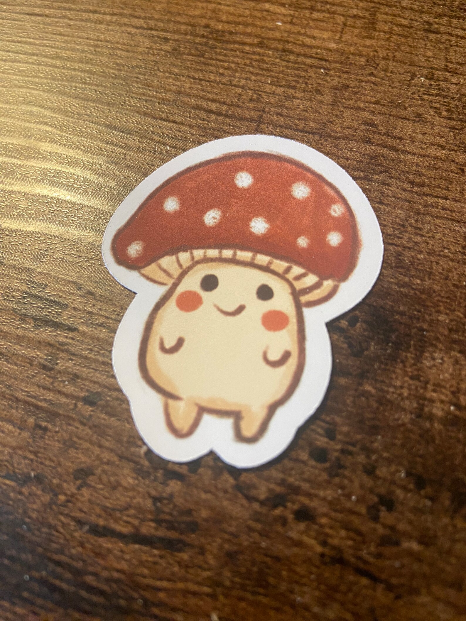 Cottagecore Mushroom Cutie Sticker - Etsy