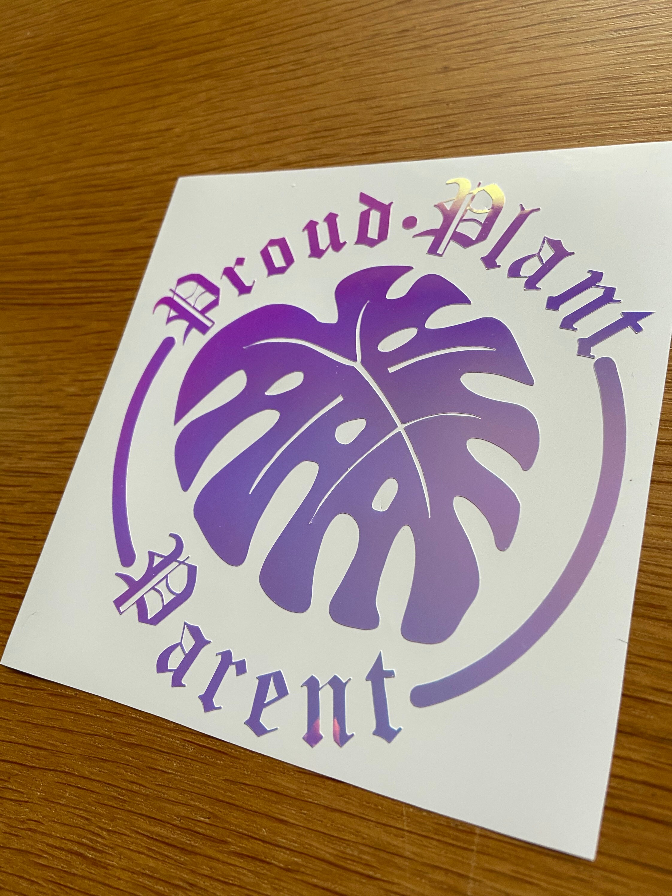 Proud Plant Car Decal plant sticker anime decal car decal | Etsy