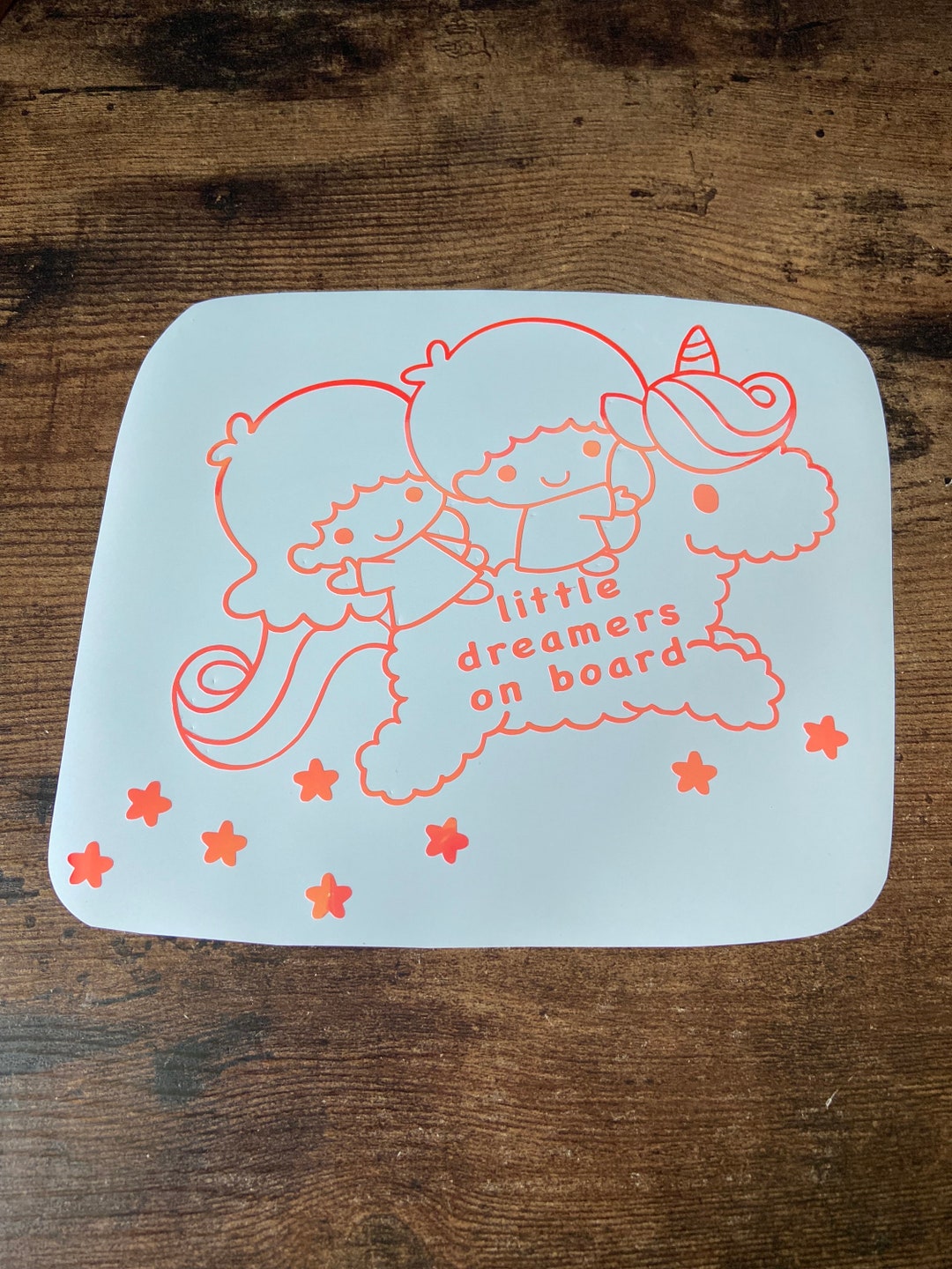 Little Dreamers Cutecore JDM Anime Vinyl Car Decal - Etsy