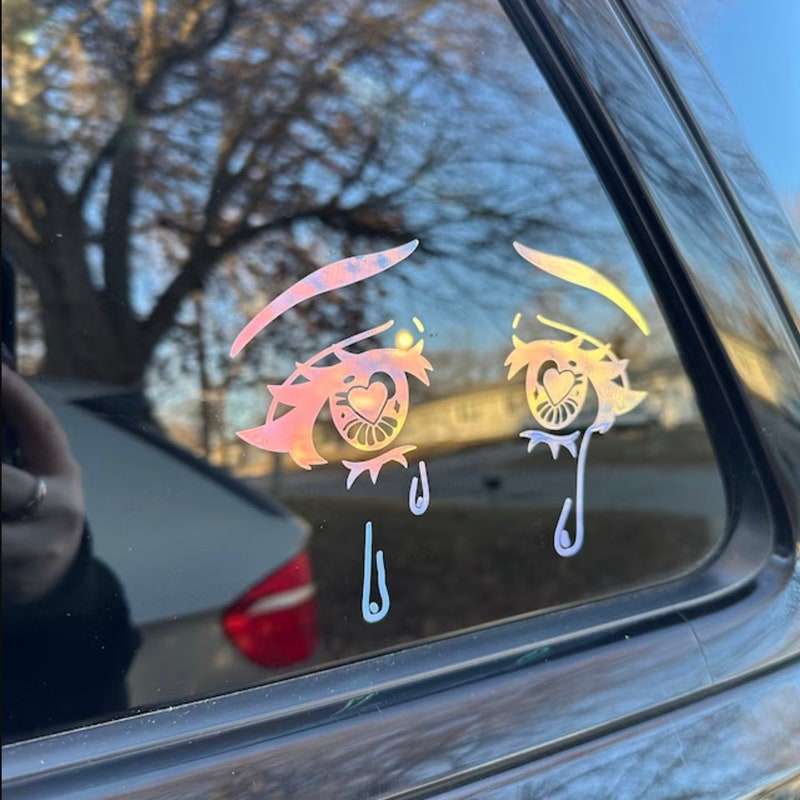 Anime Car Decal - Etsy