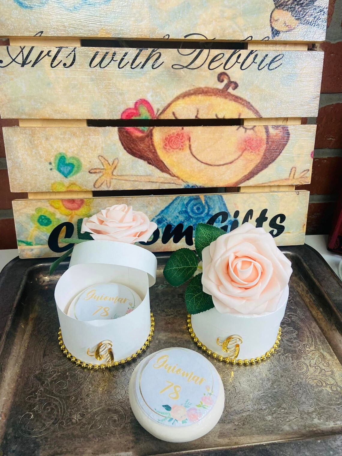 Custom Soap Sachet With Initials - Etsy