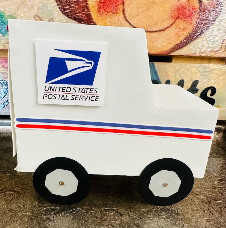 UPS /USPS/DHL Truck Party Favor or Gift Card Holder. - Etsy