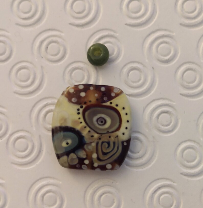Artisan Lampwork Glass Beads destashpendant Focal, Bracelet Focal ...