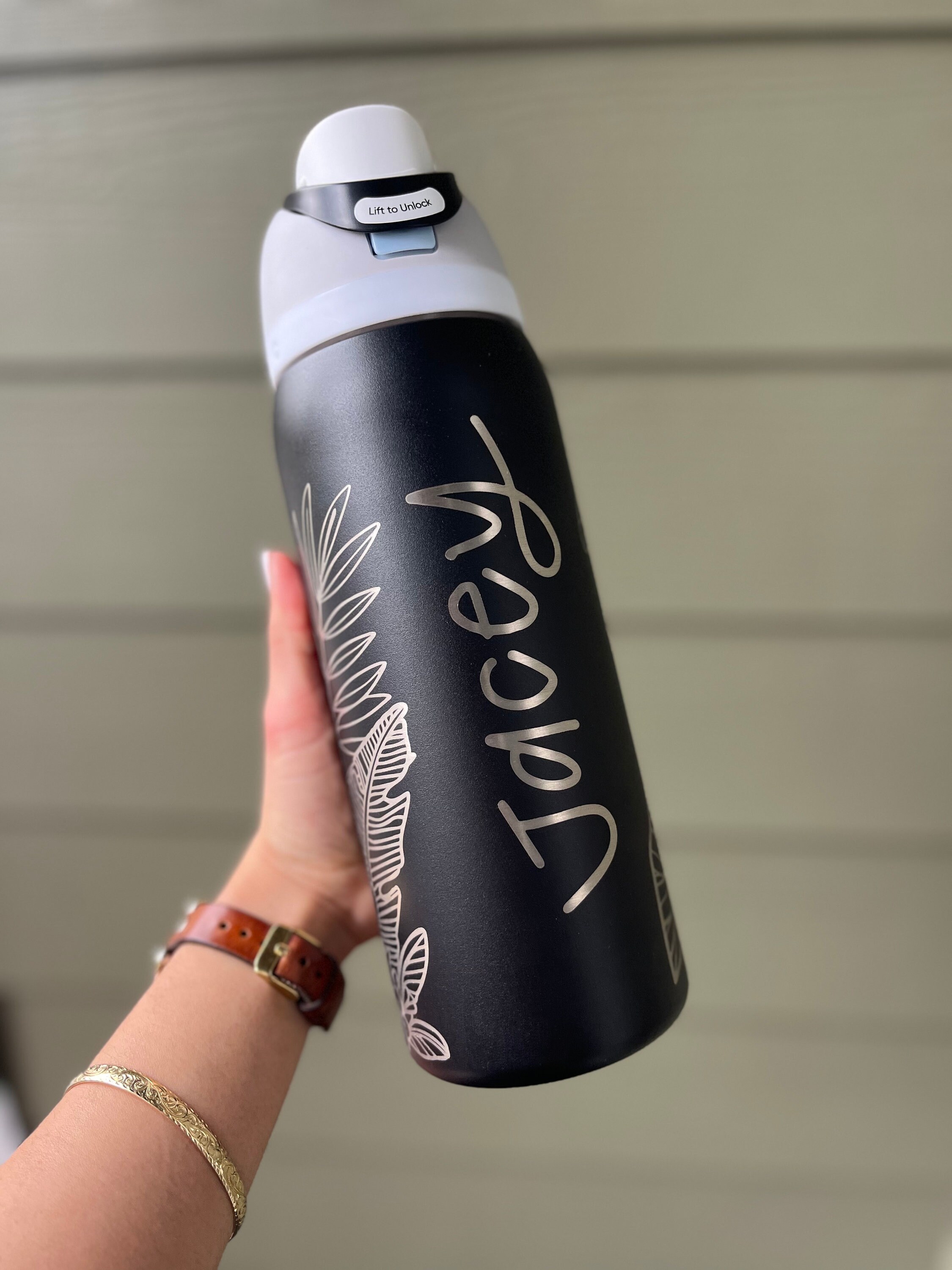 Hawai'i Owala Custom Engraved 32oz & 40oz Water Bottle - Hand Drawn ...