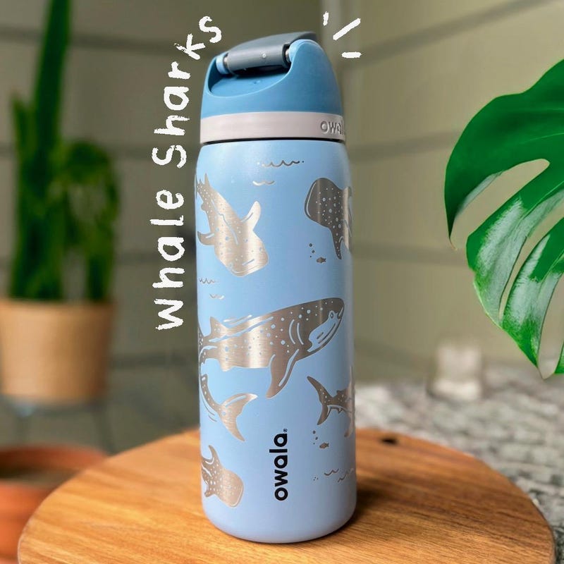 Owala With Design Shark - Etsy