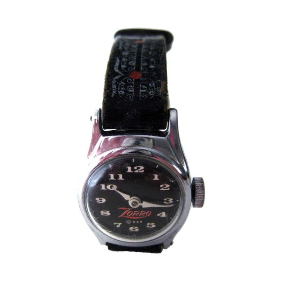 WORKING Vintage Zorro Watch Walt Disney Productions, … - Gem