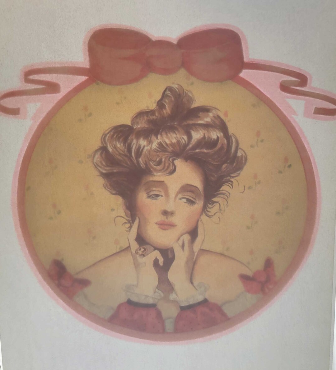 Full Color Iron-on Design Gibson Girls Annabelle No 57911, Charles Dana ...
