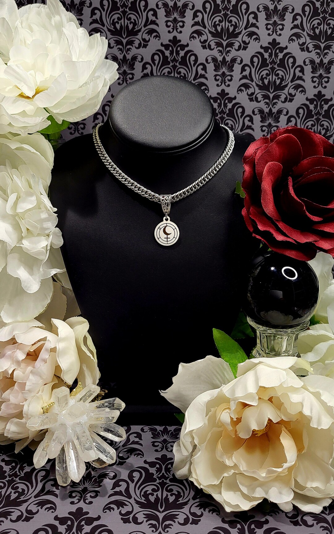 Lilith Sigil Stainless Steel Occult Charm Necklace-always Be Lilith ...