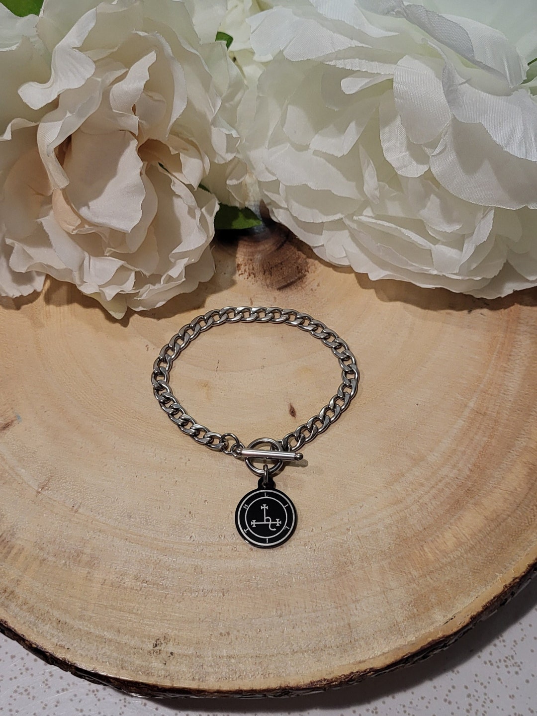 Lilith Sigil Toggle Bracelet-witchy Jewelry,witch Bracelet,lilith ...