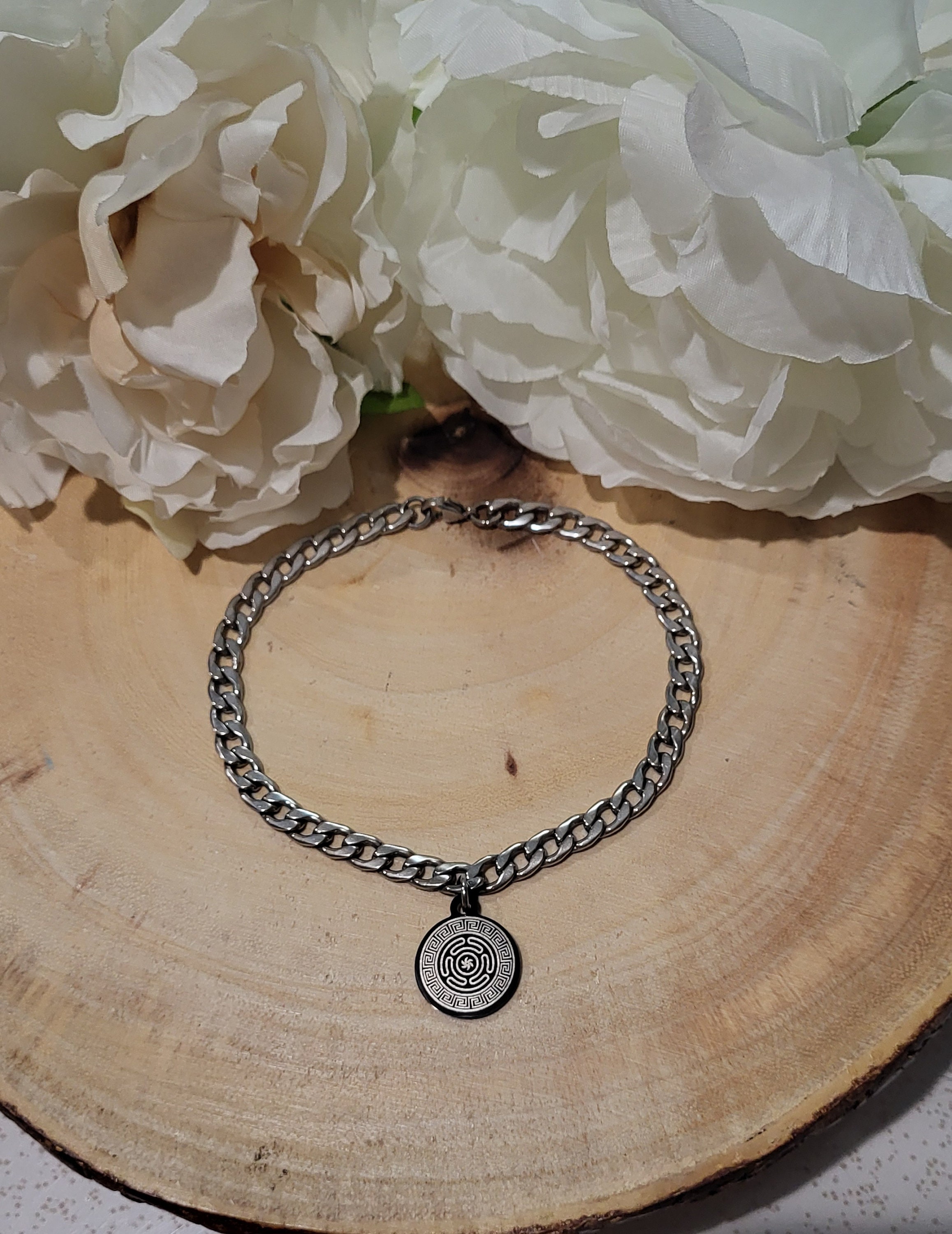 Hecate Goddess Stainless Steel Ankle Bracelet-witchy Anklet,witch ...